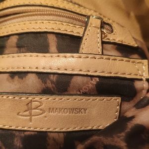 b. makowsky | Bags | B Makowsky Genuine Leather Purse Shoulder Bag ...